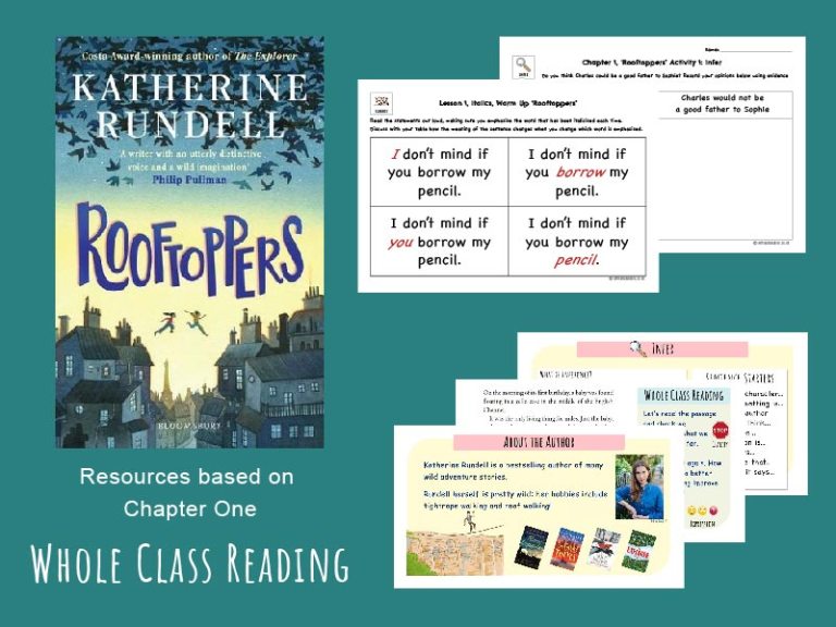 Rooftoppers Katherine Rundell - my teaching hive