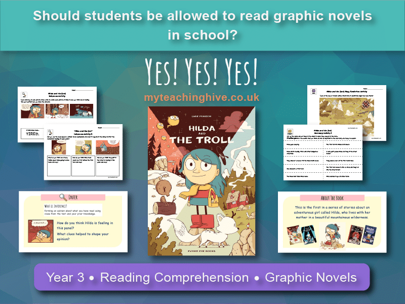 Graphic Novel Comprehension - my teaching hive