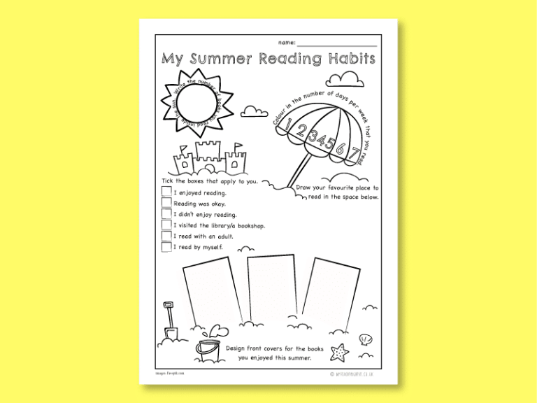 Book Review Template - my teaching hive