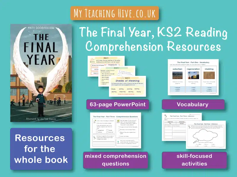 The Final Year Comprehension myteachinghive - my teaching hive