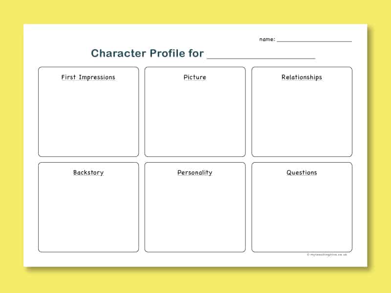 Book Review Template - my teaching hive