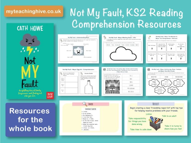 Not My Fault Whole Class Reading Resources for Children's Mental Health ...